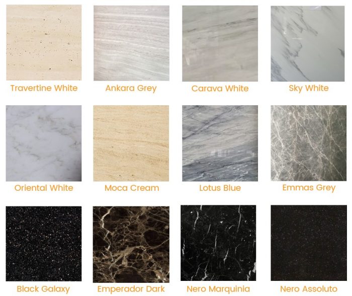 Swatches | Lightweight Stone | Lightweight Marble